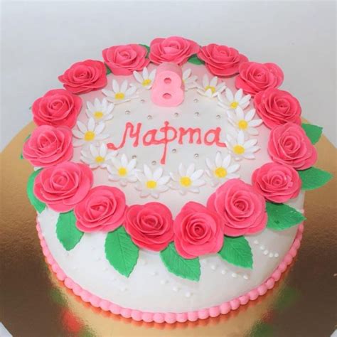 Торты на 8 марта Коллегам 29 фото с ценами скидками и доставкой в Москве