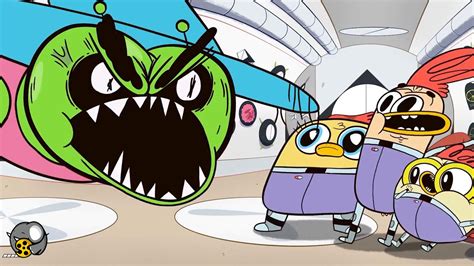 قسمت 17 انیمیشن جوجه های فضایی در فضا با دوبله فارسی فیلو