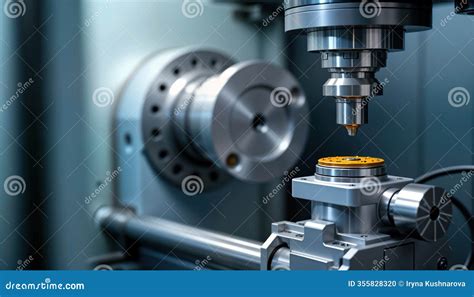 Advanced Cnc Lathe Machine Precisely Processes Metal Component