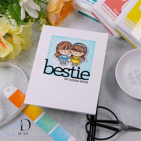 Simon Says Clear Stamps Best Sister 3395ssc Always There Simon Says Stamp