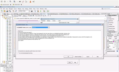 programming techniques and tools applying html tags and css on jlabel text