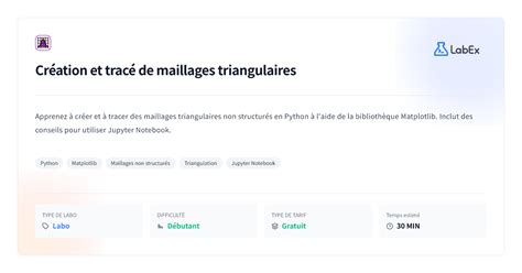 créer et tracer des maillages triangulaires non structurés en python