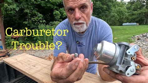 Small engine carburetor fix! - YouTube