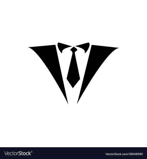 Tuxedo Royalty Free Vector Image Vectorstock