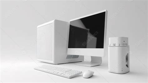 A White Computer Monitor Powerpoint Background For Free Download Slidesdocs