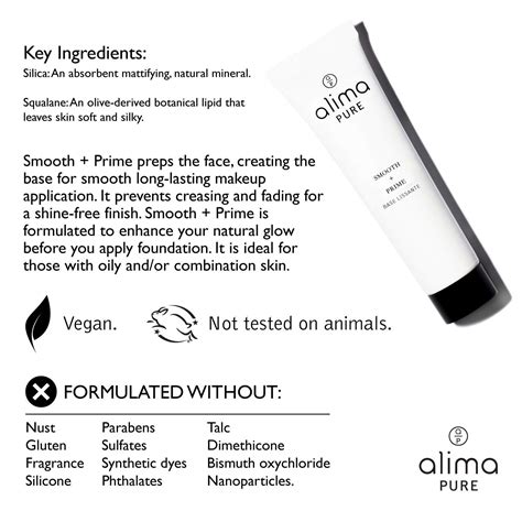 Smooth Prime Makeup Primer With Squalane And Silica Face Primer