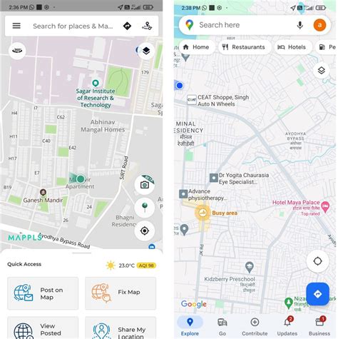 Is Mappls By MapMyIndia Better Than Google Maps Innovare Academic Sciences