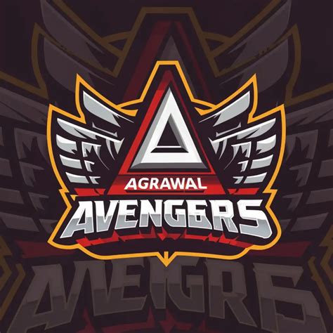 Logo Design For Agrawal Avengers Dynamic Text With Athletic Symbolism