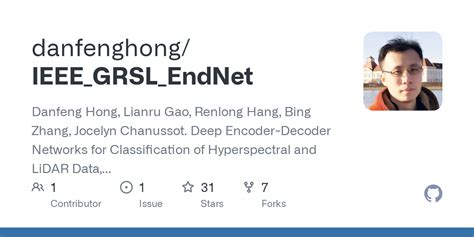IEEE GRSL EndNet HSI TeSet Mat At Master Danfenghong IEEE GRSL EndNet GitHub