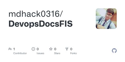 GitHub Mdhack DevopsDocsFIS