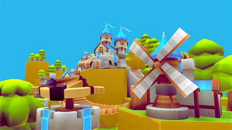 Free Low Poly Game Assets Free Vr Ar Low Poly 3d Model Animated
