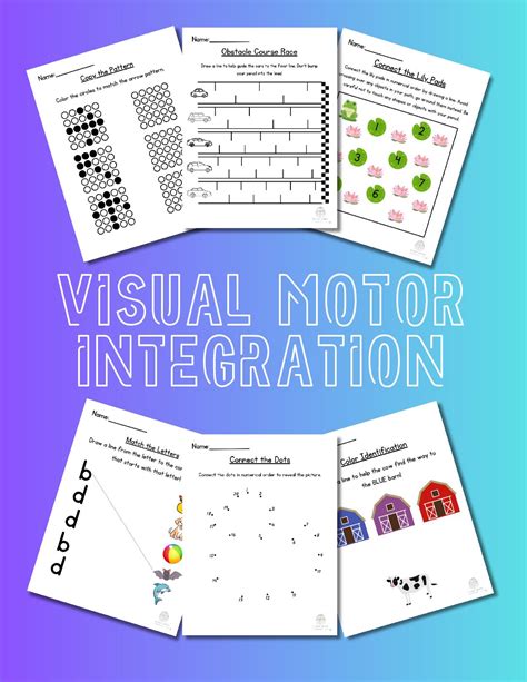 Visual Motor Integration 6 Pack Visual Minds Learning Llc