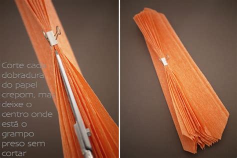 Diy Flor De Papel Crepom Snc