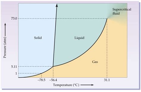 Label The Phase Diagram For Carbon Carbon Dioxide Co2 Phas