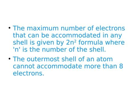 Structure Of Atom Igcse Ppt