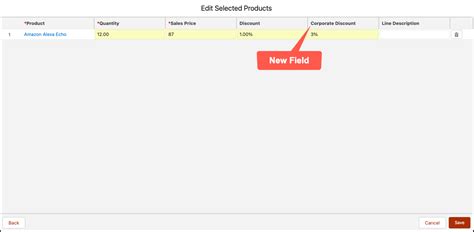 Customize Product Multi Line Layout In Salesforce Automation Champion