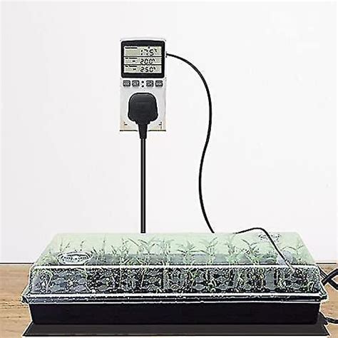 Digital Thermostat Plug Socket Temperature Controller 220v With Sensor Probe Thermostatic Plug