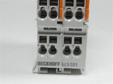 Beckhoff El5101 Ethercat Terminal Incremental Encoder Interface Module 24vdc Gpm Surplus