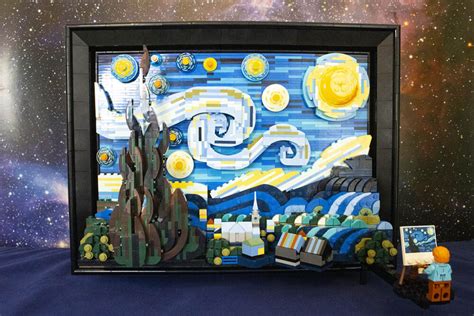 LEGO Ideas 21333 Starry Night im Review - zusammengebaut