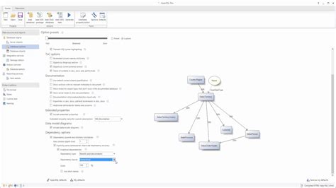 Apexsql Doc Documenting Graphical Dependencies And Data Model