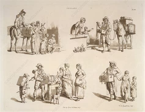 Pedlars Stock Image C0185955 Science Photo Library