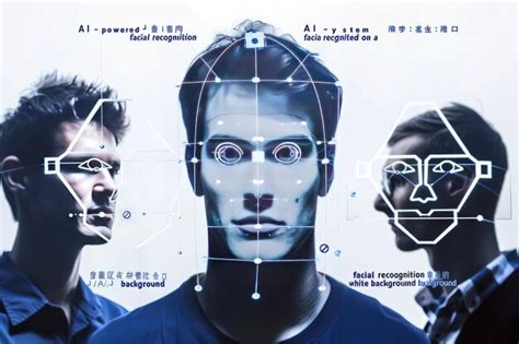 Aipowered Facial Recognition System Premium Ai Generated Image