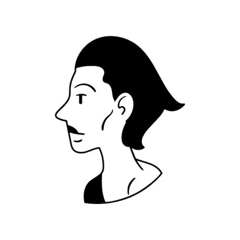 Vecteur Avec Des Avatars Isolés De Personnes Sur Fond Blanc