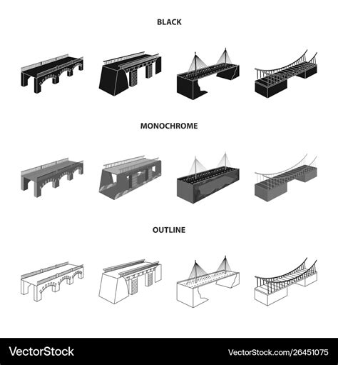 Isolated Object Connection And Design Sign Set Vector Image