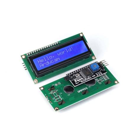 Lcd Green With Iic I C Serial Interface Adapter Module For Arduino I C Output