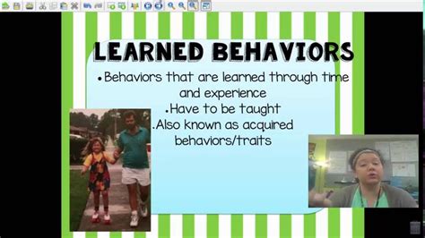 Inherited Traits Learned Behaviors Inherited Traits Learned Behaviors Learning Theory