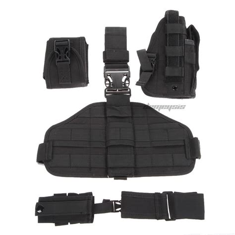 Tactical Gun Holster Thigh Drop Leg Bag Military Tactical Thigh Leg