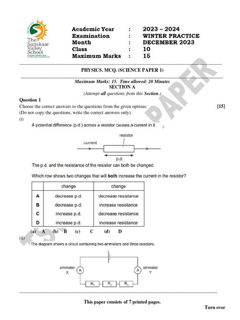 Qp 2023 24 Winter Practice 1 Pdf Thermodynamics