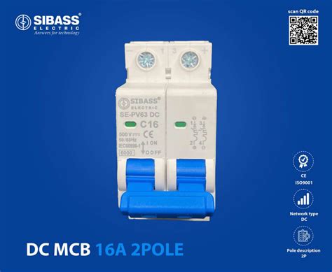Dc Mcb 16a 2pole
