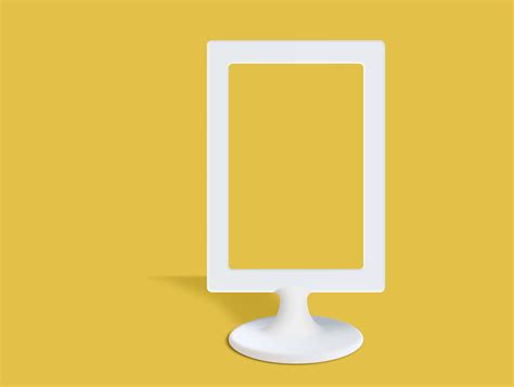 Free Restaurant Menu Frame On Table Mockup Psd — Free Mockup World