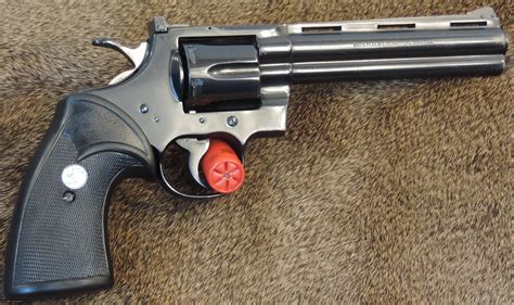 Colt Python In Blue Foreign Proofs Colt Rubber Grips