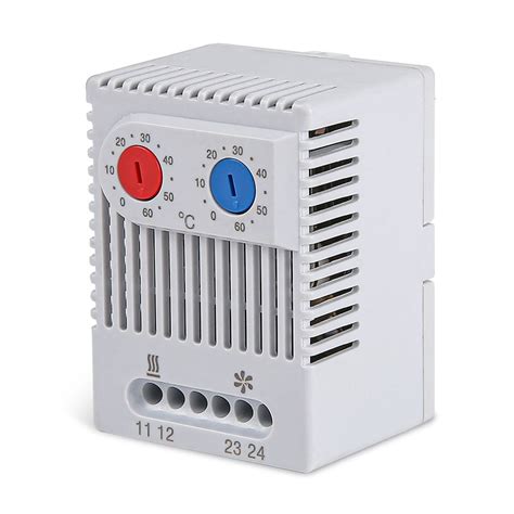 Goodhd Din Rail Compact Thermoregulator Thermostat Switch Temperature