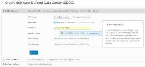 Creating A Single Host Sddc For Vmware Cloud On Aws Virtualization Is