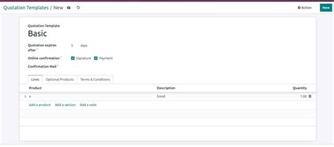 Odoo Sales Quotation Template A Step By Step Guide