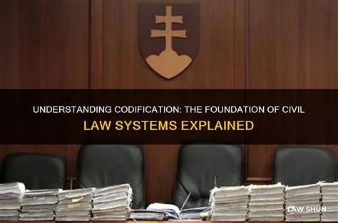 Understanding Codification The Foundation Of Civil Law Systems