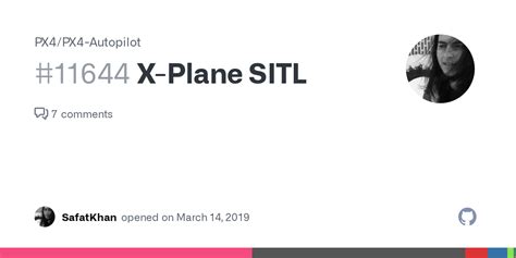 X Plane SITL Issue PX PX Autopilot GitHub
