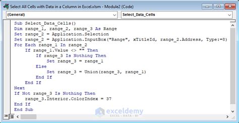 Select All Cells With Data In A Column In Excel Methods Shortcuts