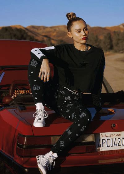 New Promotional Photos Of Miley Cyrus For Converse Tumbex