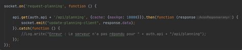 My Socket Io Server Dont Receive Or Dont Emit A Response To My Socket After Random Amount Of