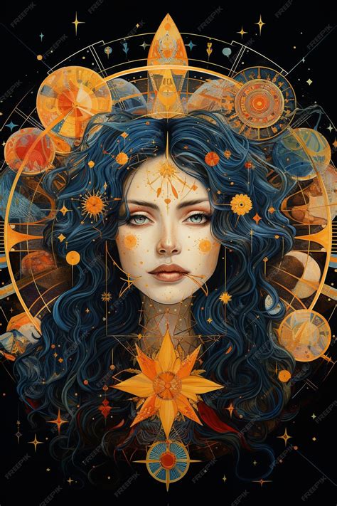 Premium Ai Image Zodiac Sign Generative Ai