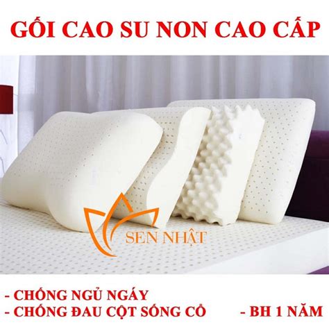 Gối cao su non cao cấp- Sản phẩm được người tiêu dùng ưa chuộng nhất.