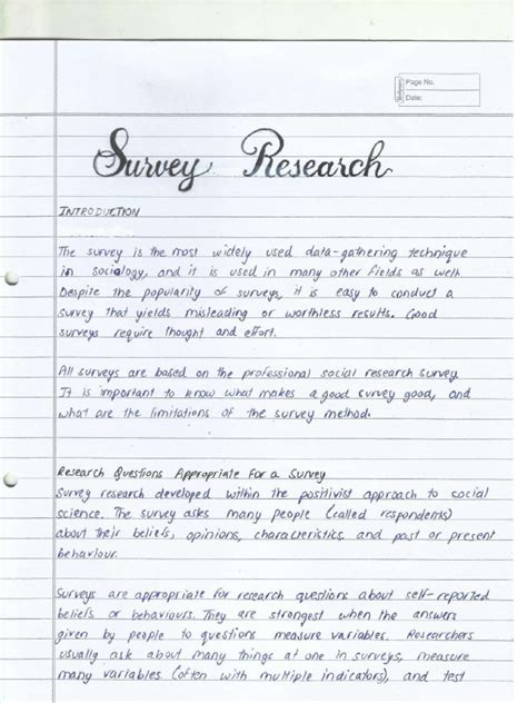 Intro To Survey Research Pdf