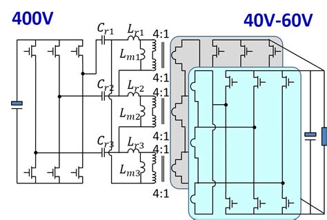 Three Phase Interleaved Llc Resonant Converter With Integrated Planar Magnetics For Telecom And