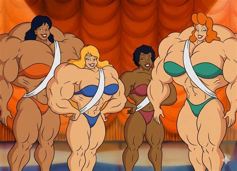 Muscular Girls From Tiny Toons By Susamaru Oni On Deviantart
