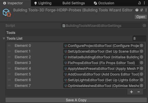 Building Editor Settings Daft Apple Games Unity Framework