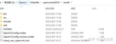 Cmake编译opencvvs2022 知乎